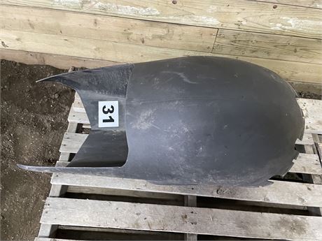 Dunkle Auction Services - Unused JOHN DEERE Combine Auger Spout - Part ...