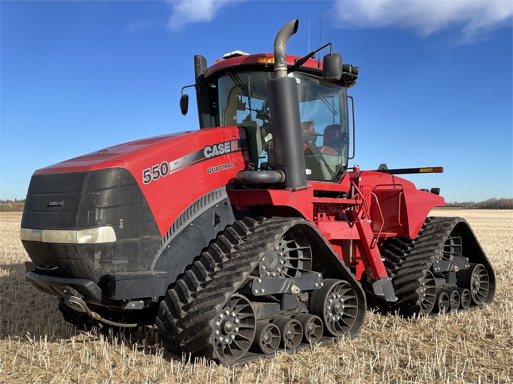 Dunkle Auction Services - 2013 CASE IH 550 Quadtrac 4WD Tractor, 4,853 ...
