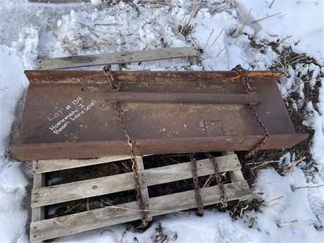 Dunkle Auction Services Inc. - 5 Ft. Wide Homemade I Beam Land Level