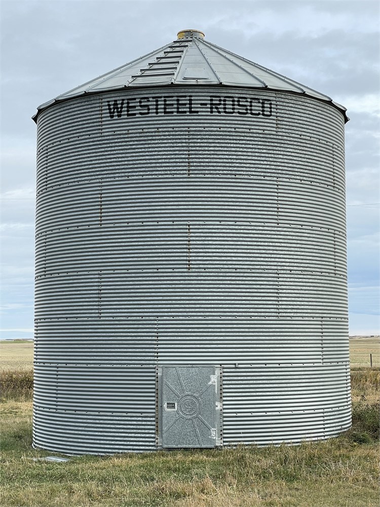 Dunkle Auction Services - WESTEEL ROSCO ±5000 Bushel 8 Ring X 19 Ft ...