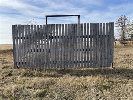 Dunkle Auction Services - Pipe Framed 18 Ft. Freestanding Portable ...