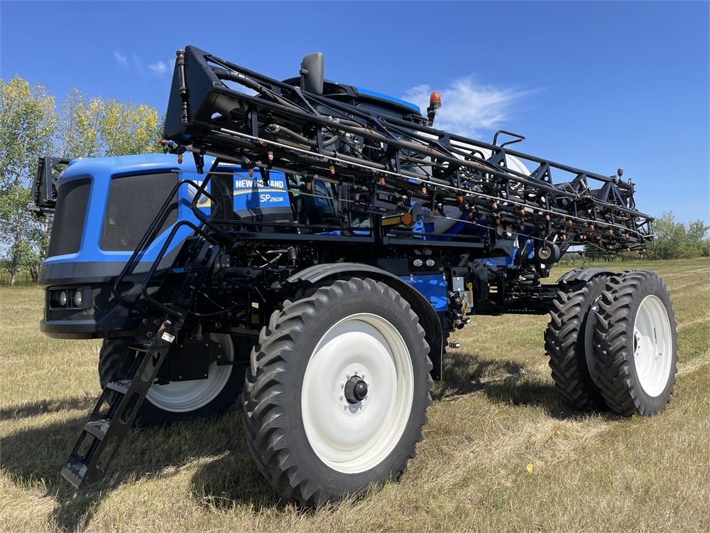 Dunkle Auction Services - 2016 NEW HOLLAND SP.260R 90 Ft. High ...