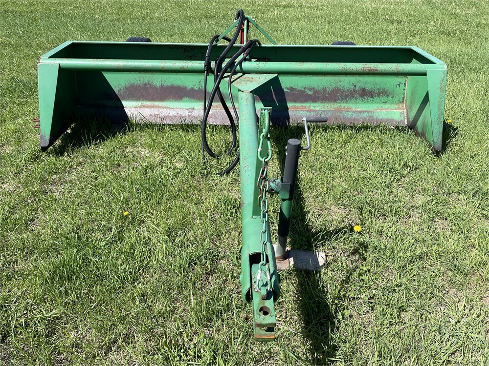 Dunkle Auction Services - GREENSLADES 10 Ft. Hi-Lift Box Scraper / Land ...