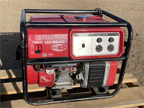 Dunkle Auction Services - HONDA EB2200X Portable Generator