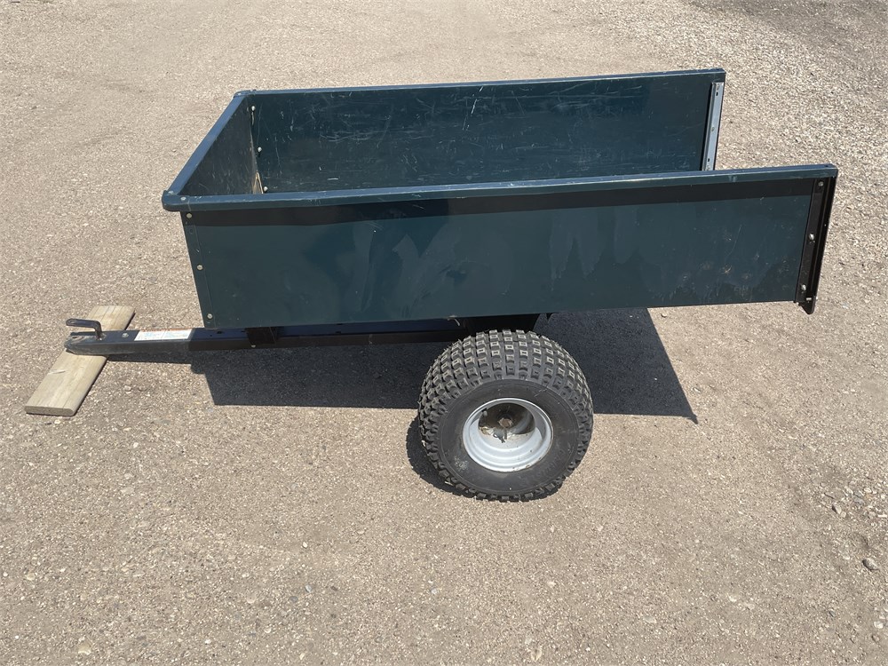 Dunkle Auction Services - AGRI-FAB Trail Type s/a ATV Dump Wagon