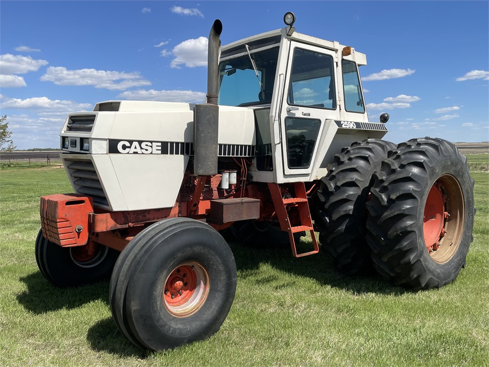 Dunkle Auction Services - 1980 CASE 2590 2WD Tractor, 180 Hp., 6,935 ...