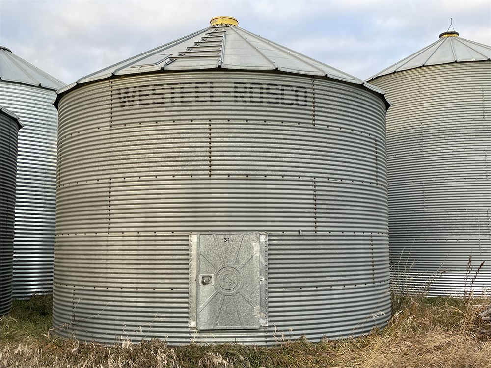 Dunkle Auction Services - WESTEEL ROSCO ±3300 Bushel 5 Ring X 19 Ft ...