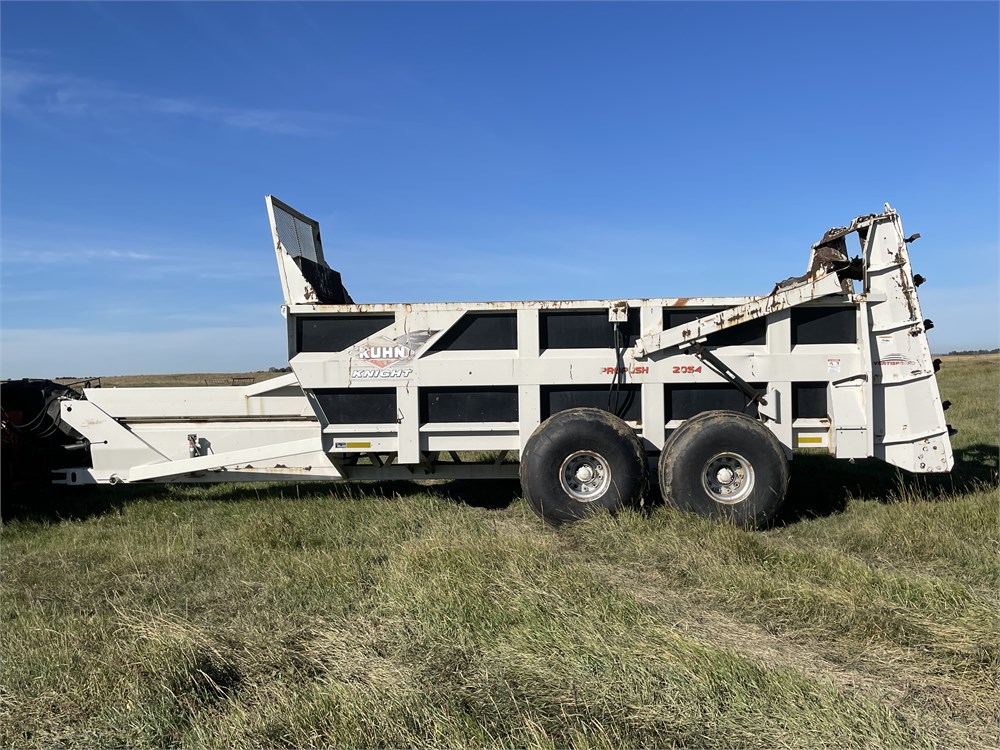 Dunkle Auction Services - 2009 KUHN Knight Pro Push 2054 t/a Manure ...