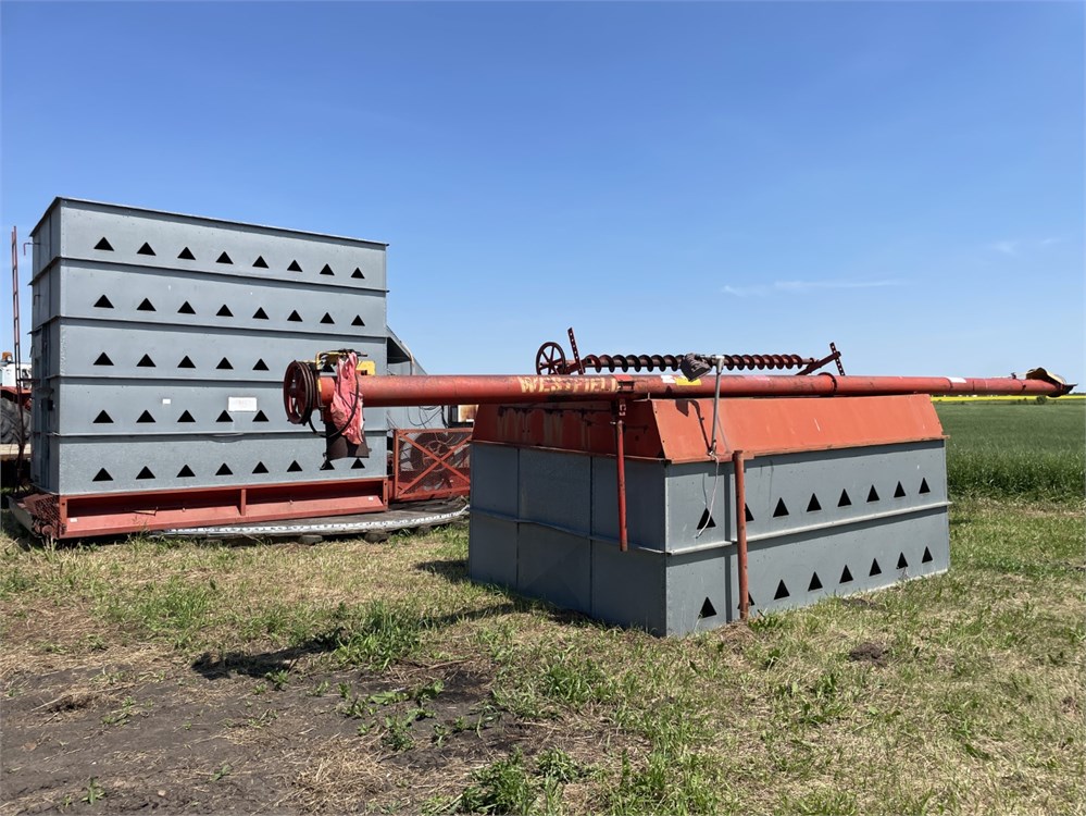 Dunkle Auction Services - IBEC 1200N 7 Tier Grain Dryer w/ Westfield ...