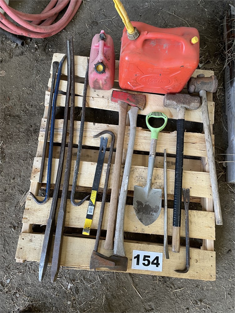 Dunkle Auction Services - (5) Clawbars, (2) Crowbars, (2) Prybars, (2 ...