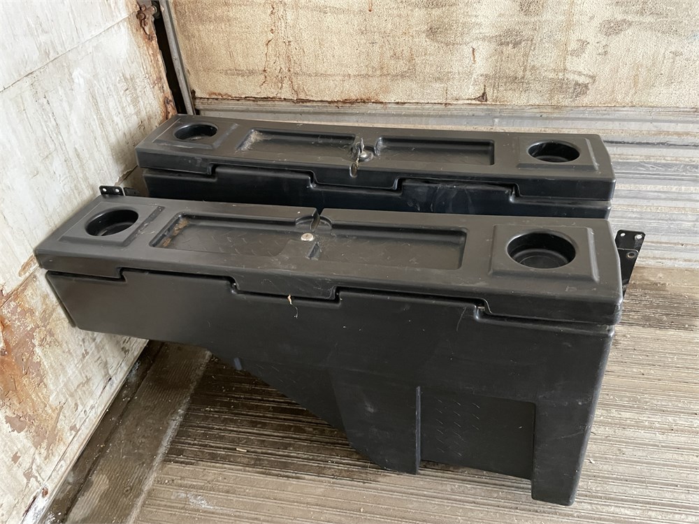 Dunkle Auction Services - Truck Bed Side Mount Storage Boxes