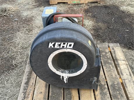 Dunkle Auction Services - KEHO 5 HP. Bin Aeration Fan w/ Baldor 230 ...