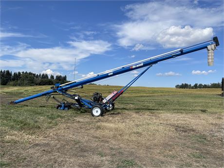 Dunkle Auction Services Inc. - 2009 BRANDT 840 Grain Auger w/ Hyd ...