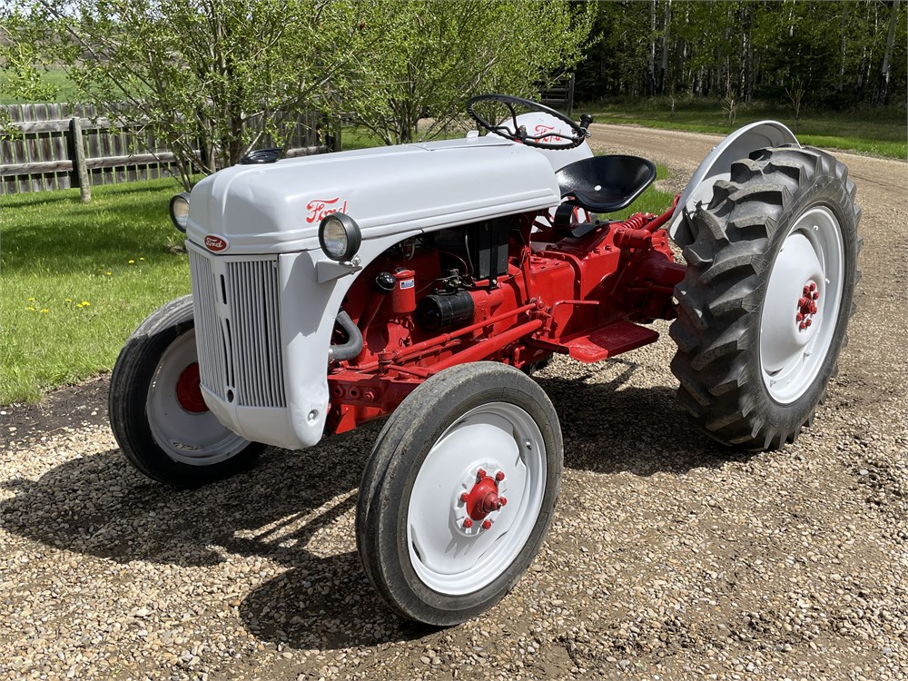 Dunkle Auction Services Inc. - 1947 FORD 8N Restored Tractor, 3 PT ...