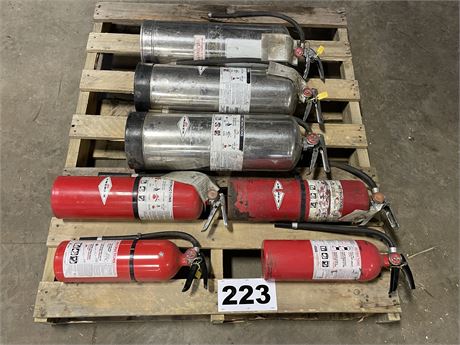 Dunkle Auction Services - Assorted Fire Extinguishers