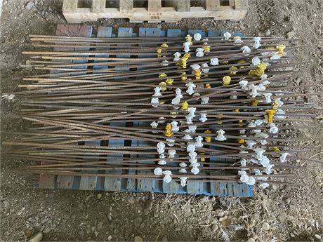 Dunkle Auction Services - Rebar Electric Fence Posts