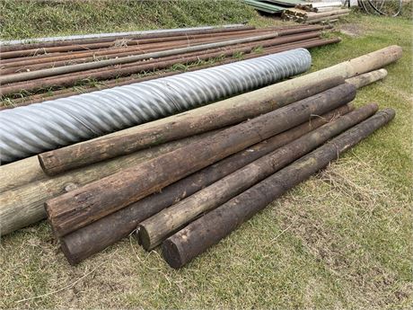 Dunkle Auction Services - 20 Ft. Long Culvert w/ 12" Diameter, 40 Ft ...