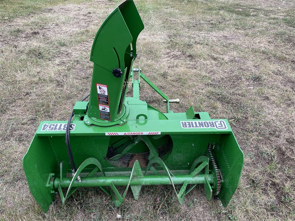 Dunkle Auction Services - 2018 FRONTIER SB1154 Rear Mount 3 PT. Hitch 4 ...